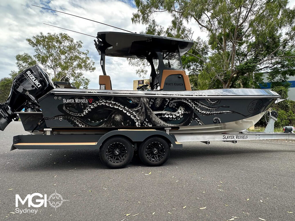 Boat Wrap Gallery - Marine Graphics Ink